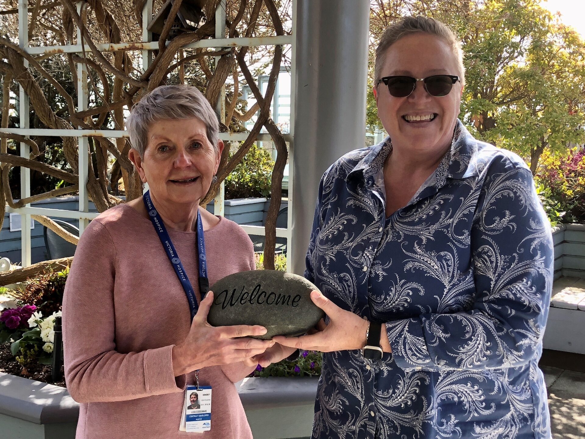 Victoria Hospice announces the retirement of Lois Cosgrave - Victoria ...